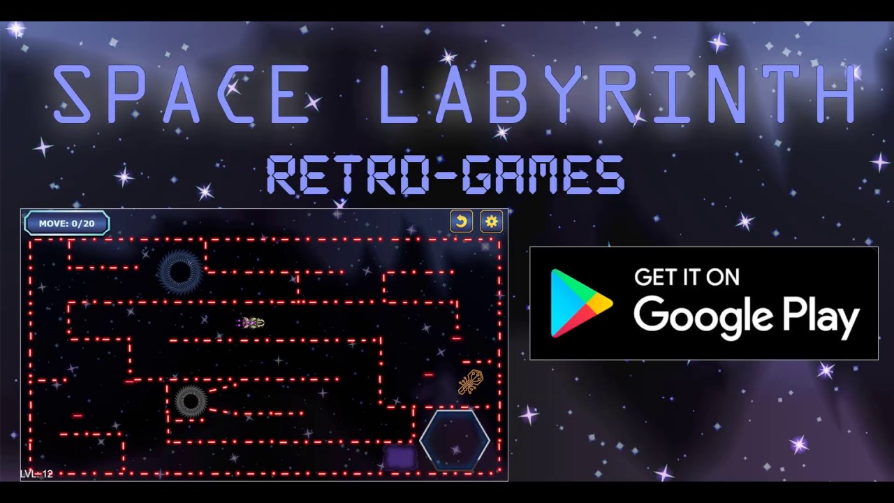 Space labyrinth - mobile game - YouTube