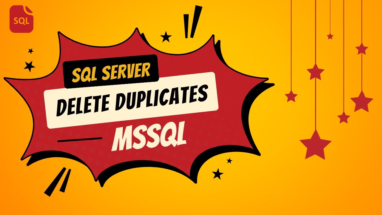 Deleting Duplicates In Microsoft Sql Server Mssql Deleting 0938