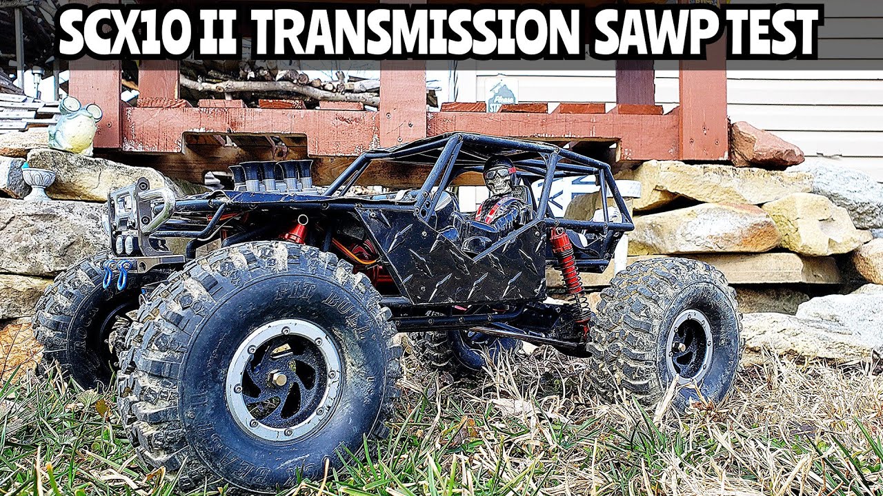 AXIAL 2.2 WRAITH SPAWN SCX10 II TRANSMISSION SWAP - YouTube