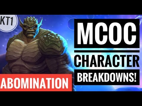 Abomination - MCOC Character Breakdowns! - YouTube
