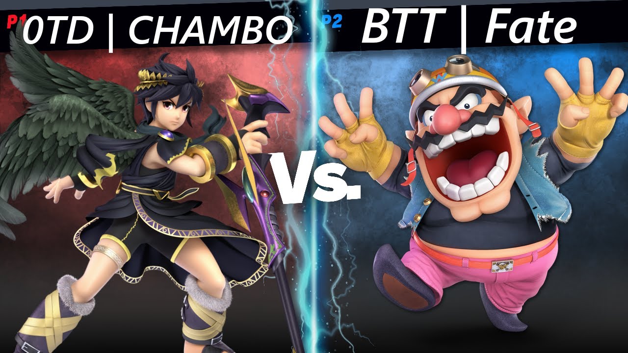 CHAMO (Dark Pit) Vs. Fate (Wario) - Winners QuarterFinal - Smash ...