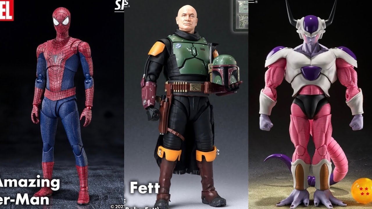 New S.H. Figuarts Reveals (The Amazing Spider-Man, Book of Boba Fett ...