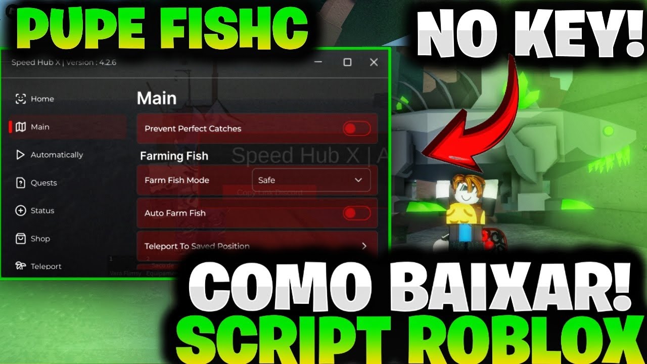 Como Baixar e Colocar SCRIPT no Fisch (CELULAR/MOBILE) | Instalar ...