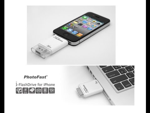 i-FlashDrive Review: External Backup Solution for iDevice - YouTube