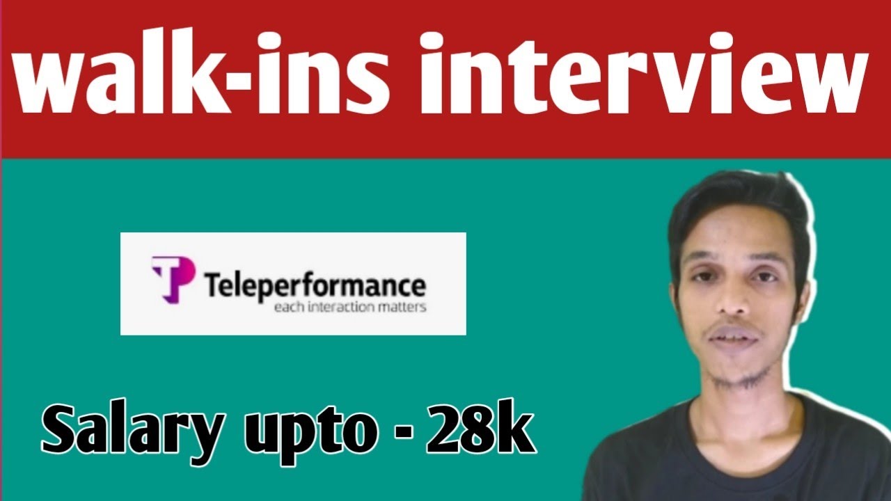 walkins interview in Teleperformance kolkata ||bpo jobs in kolkata ...
