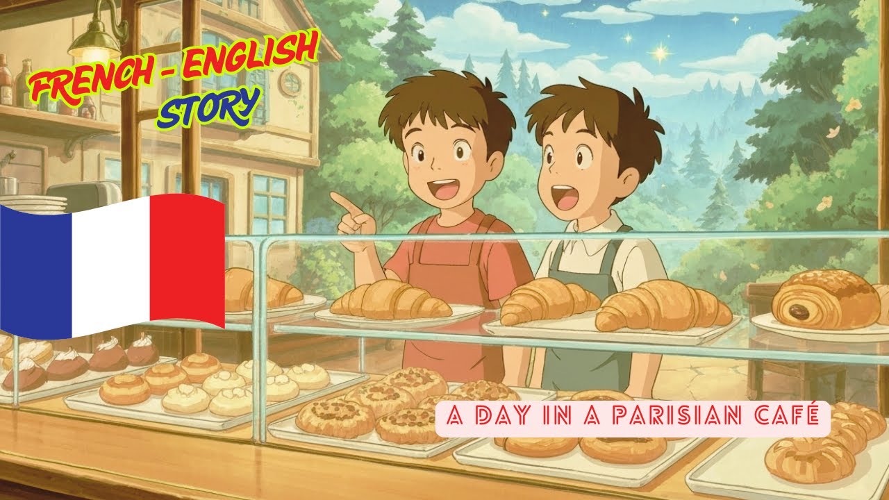 🌍 Learn French at the Café | Beginner French Conversation 🇫🇷 | Studio ...
