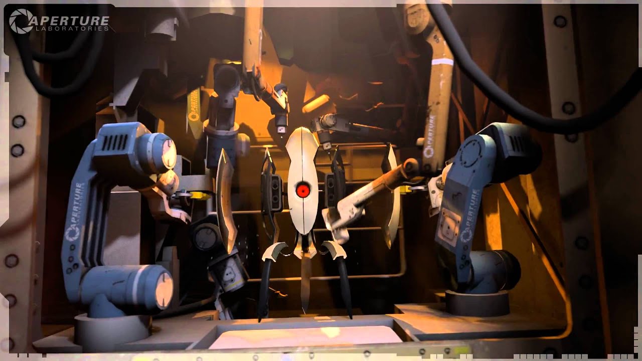 Portal 2 Turrets Russian - YouTube
