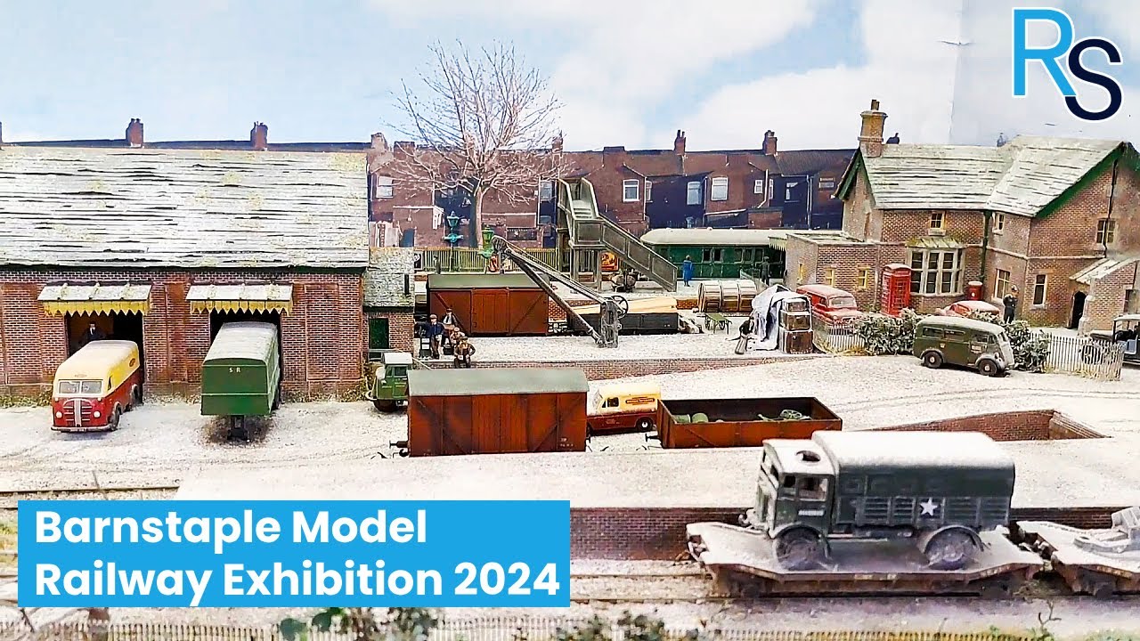Barnstaple Model Railway Exhibition - 27th July 2024 - YouTube