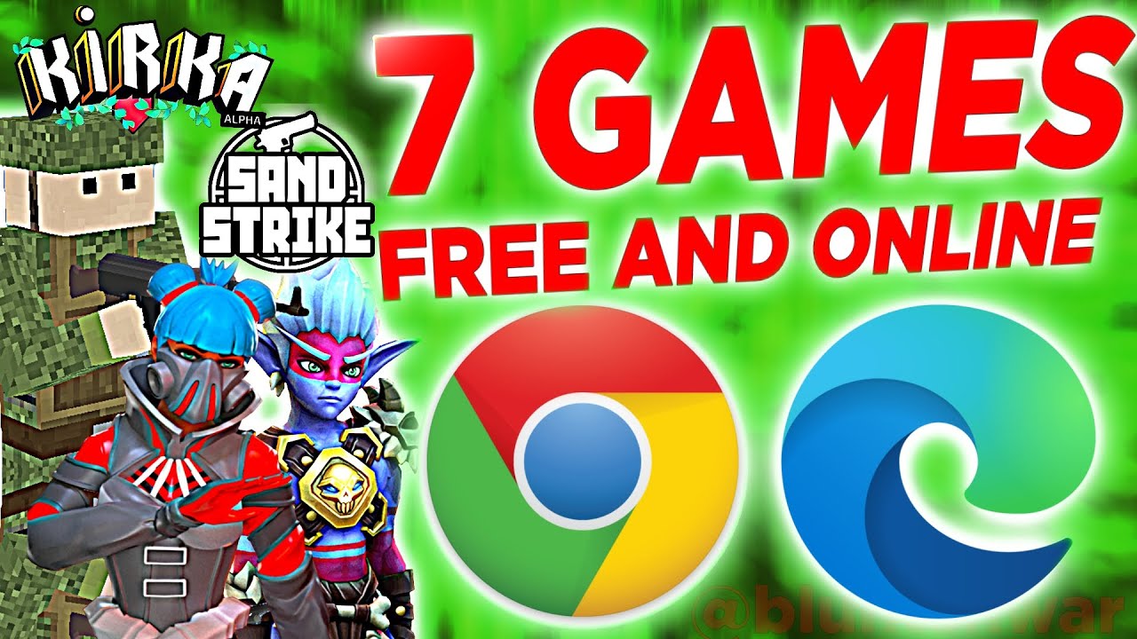 GAMES YOU CAN PLAY ONLINE WITHOUT DOWNLOAD - YouTube