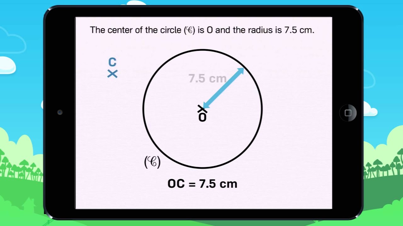 Using the radius again to find the point. Example 4 - YouTube