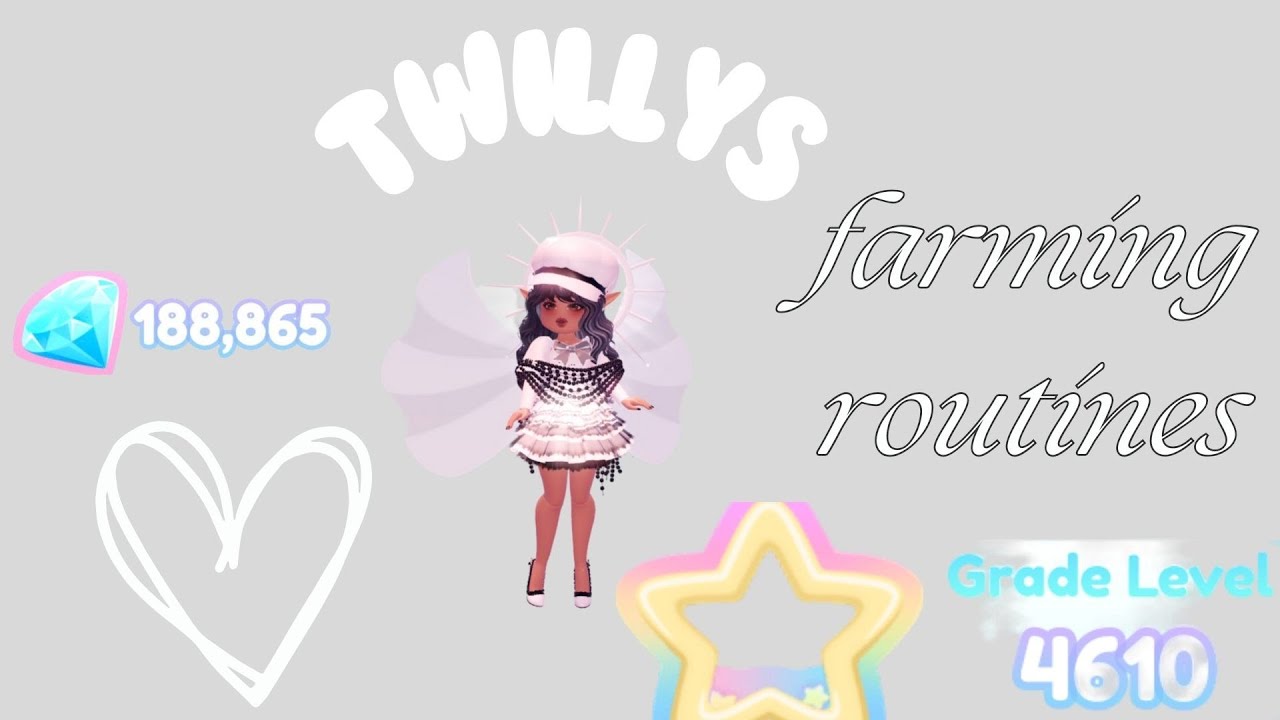 Farming routines! ( royale high ) 🤍 - YouTube