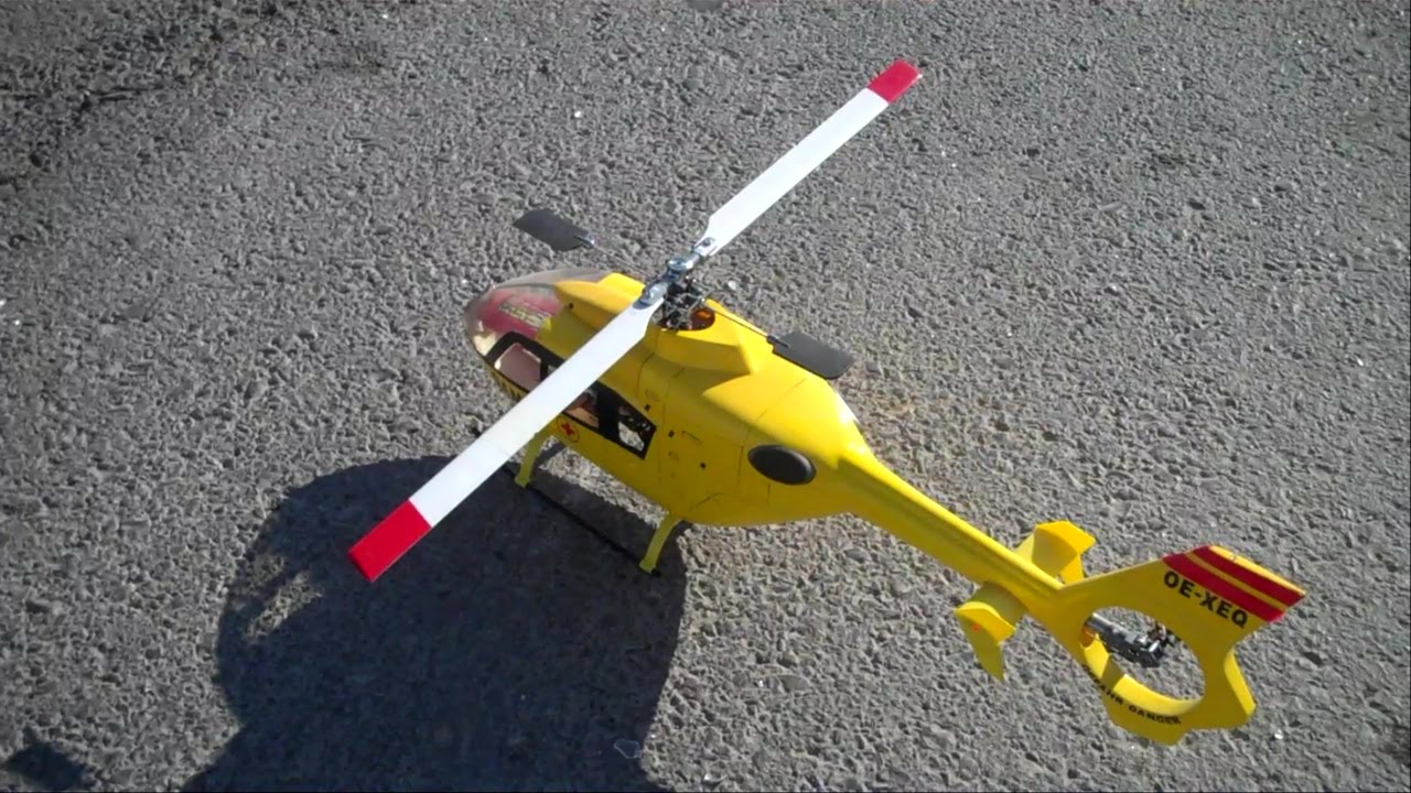 RC Scale EC35 Heli. 9-06-15. Pilot - Astra - YouTube