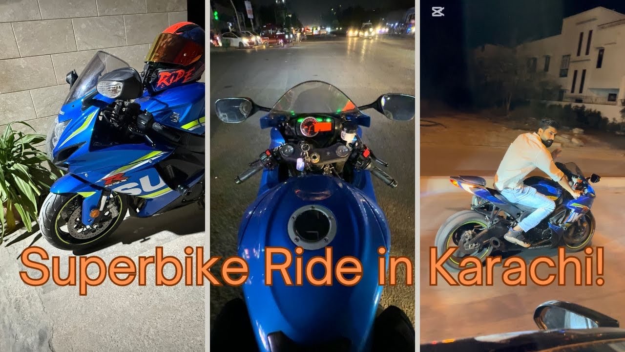 Superbike Madness in Karachi! High-Speed Ride Through the City 🏍️🔥 # ...
