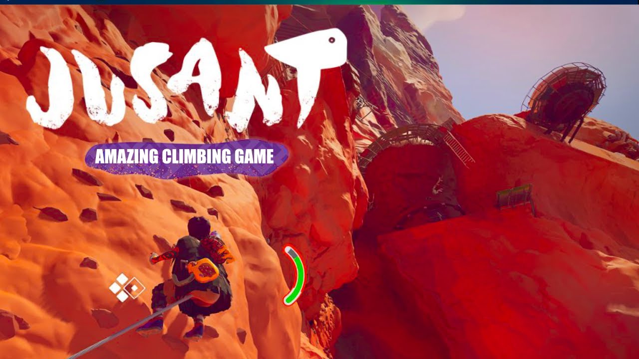 This is an AWESOME climbing game Jusant Demo - YouTube