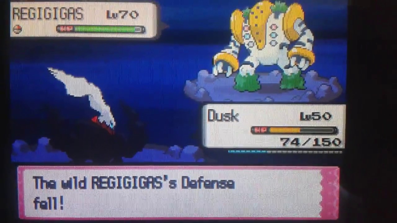 Pokémon Diamond: Regigigas Location Walkthrough (1/2) - YouTube