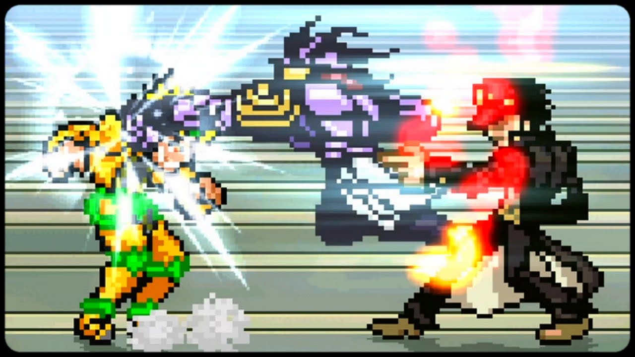 JOTARO KUJO VS DIO BRANDO - EPIC MUGEN BATTLE - YouTube