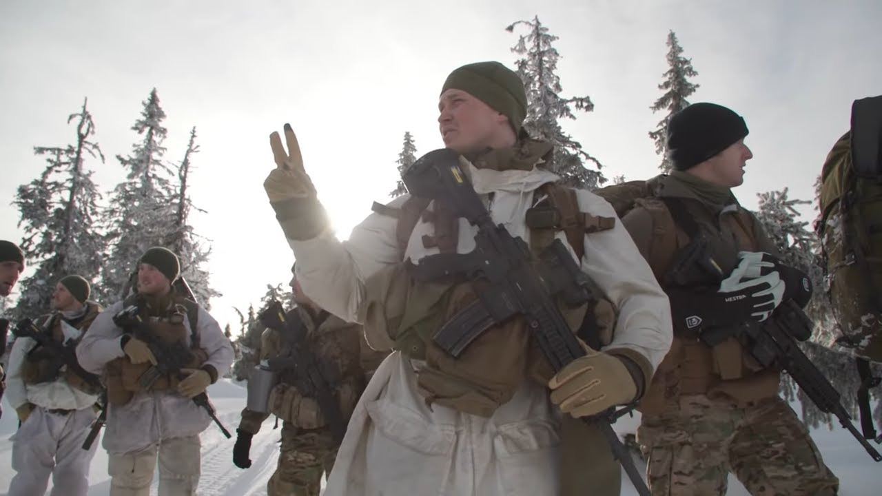 Winter Soldiers In Cold Weather Training #army #nato #war - YouTube