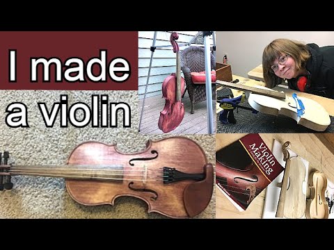 I made a violin - YouTube