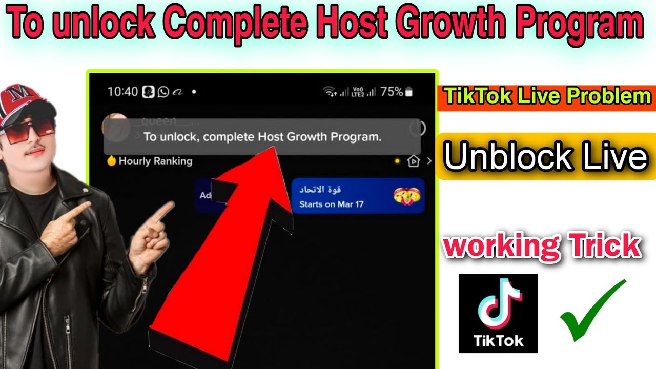 to unlock complete host growth program, tiktok to unlock complete live creator growth programto ...