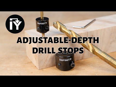 Drill Bit Depth-Stop Collars That Fit & Don't Slip! - YouTube