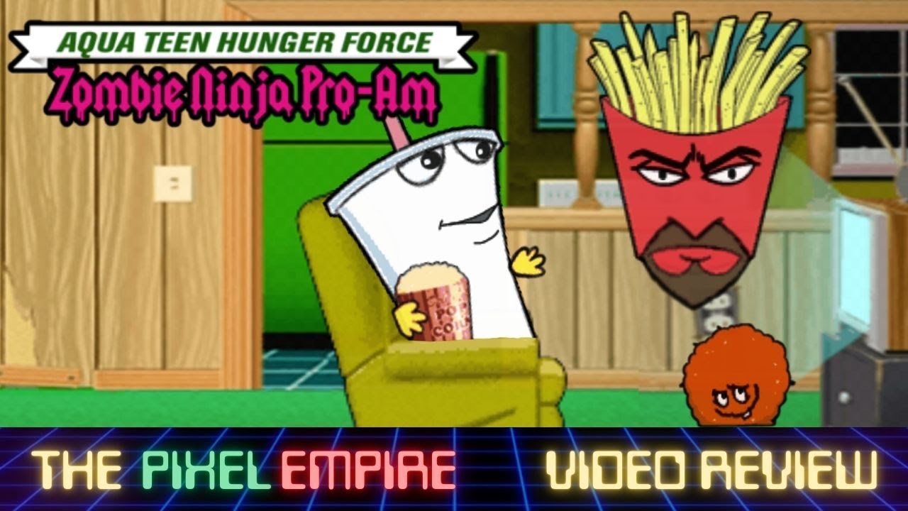 Aqua Teen Hunger Force Zombie Ninja Pro-Am (PS2) - Review - YouTube