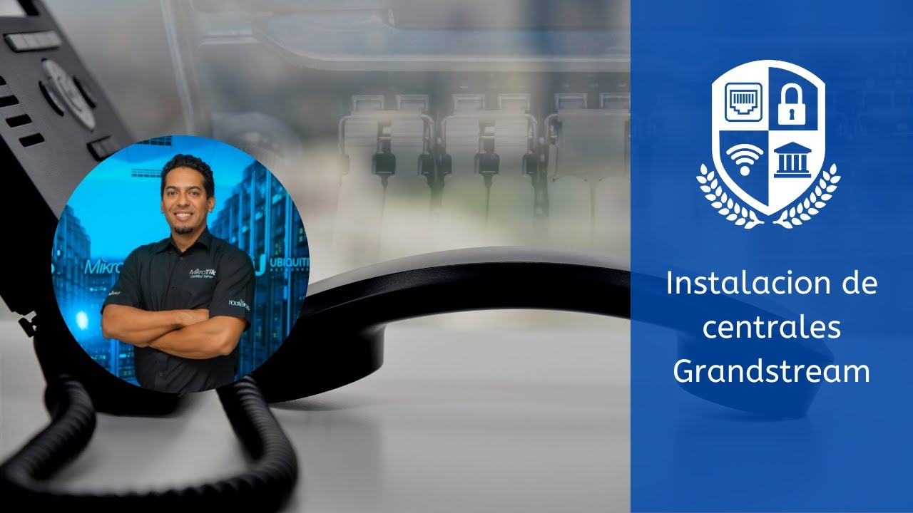 Instalacion de centrales Grandstream - YouTube