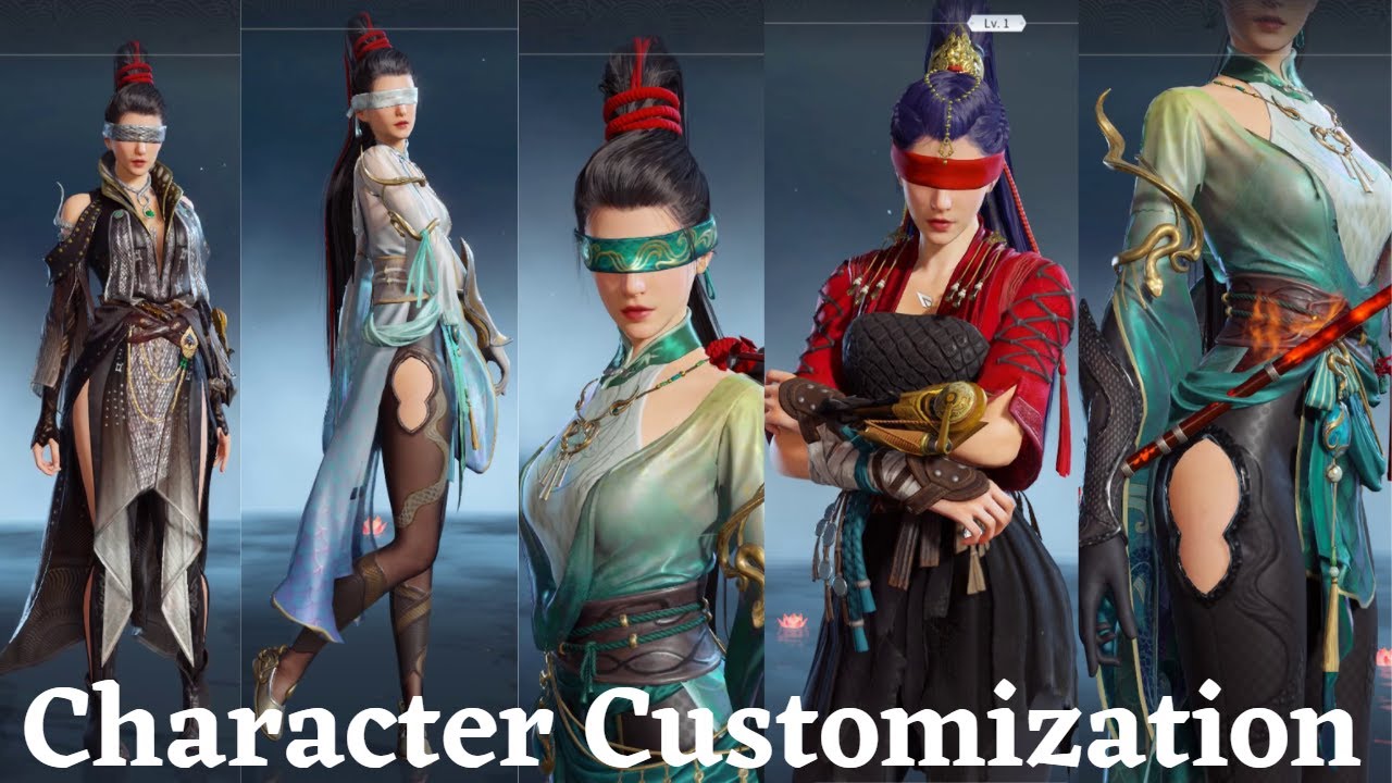 Naraka Bladepoint - Character Customization, Inventory, Outfits ...