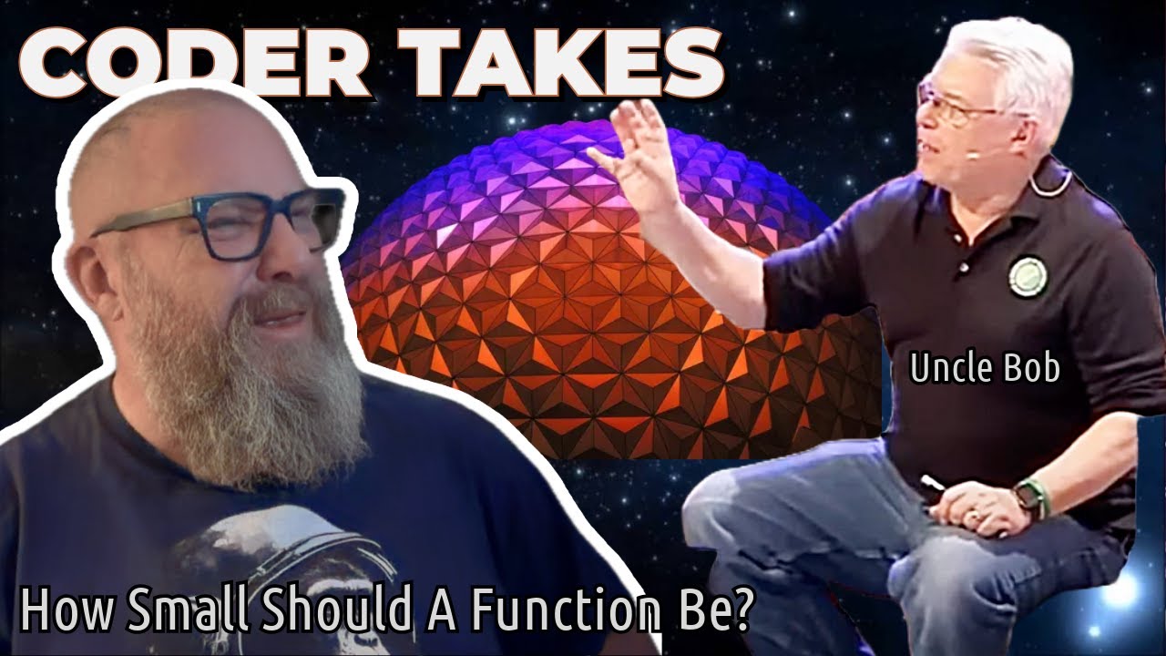 How Small Should A Function Be? - Robert C. Martin (Uncle Bob) - YouTube
