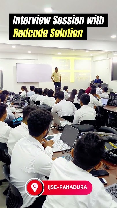 Interview Session with Redcode Solution - YouTube