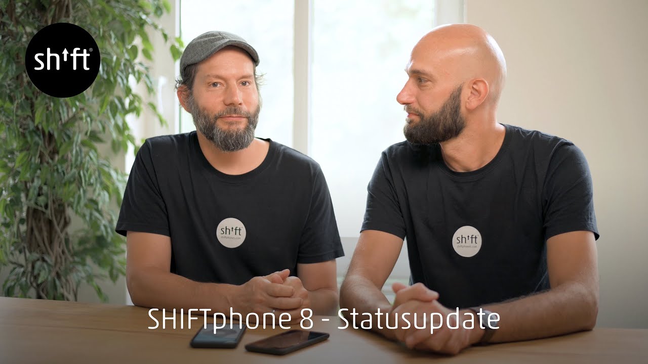 SHIFTphone 8 - Statusupdate 2024 August - YouTube