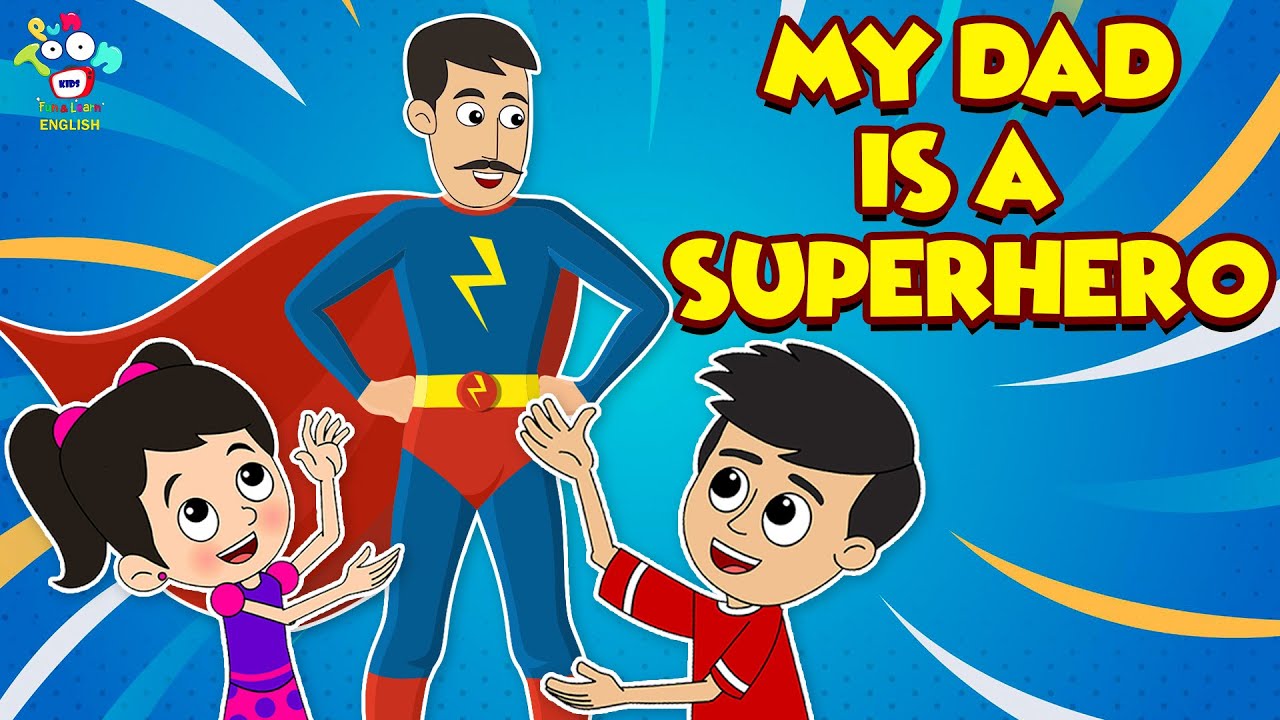 My dad is a superhero | Father's Day Special | English Moral Stories ...