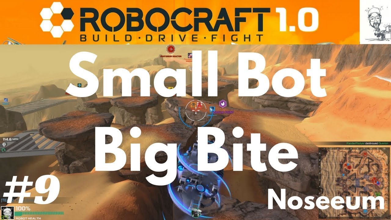 Robocraft 1.0 - #9| Small Bot with a Big Bite - More Microbot Ideas ...