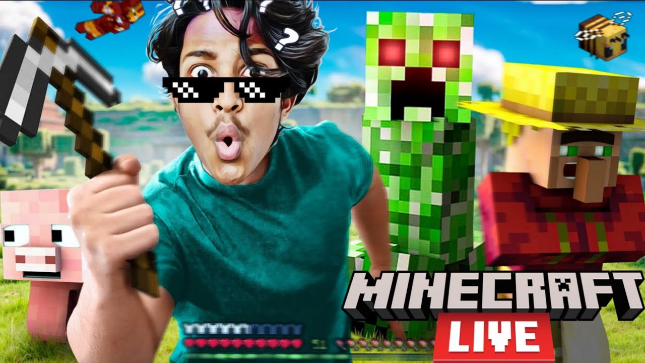 🔴[LIVE] Minecraft 24 Hours 😱 Live Speedrun Stream [ HINDI ] #minecraft ...