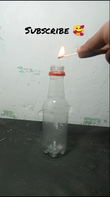 Invisible fire but real # science # experiments - YouTube