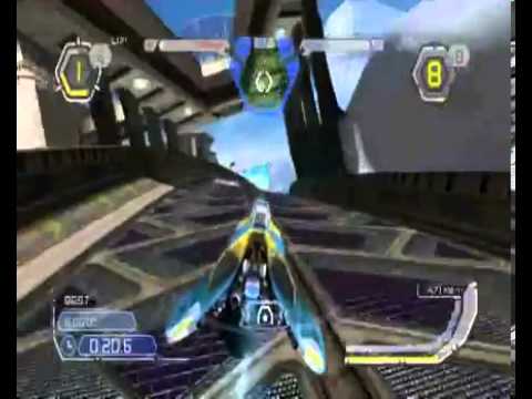 Wipeout HD track design - YouTube