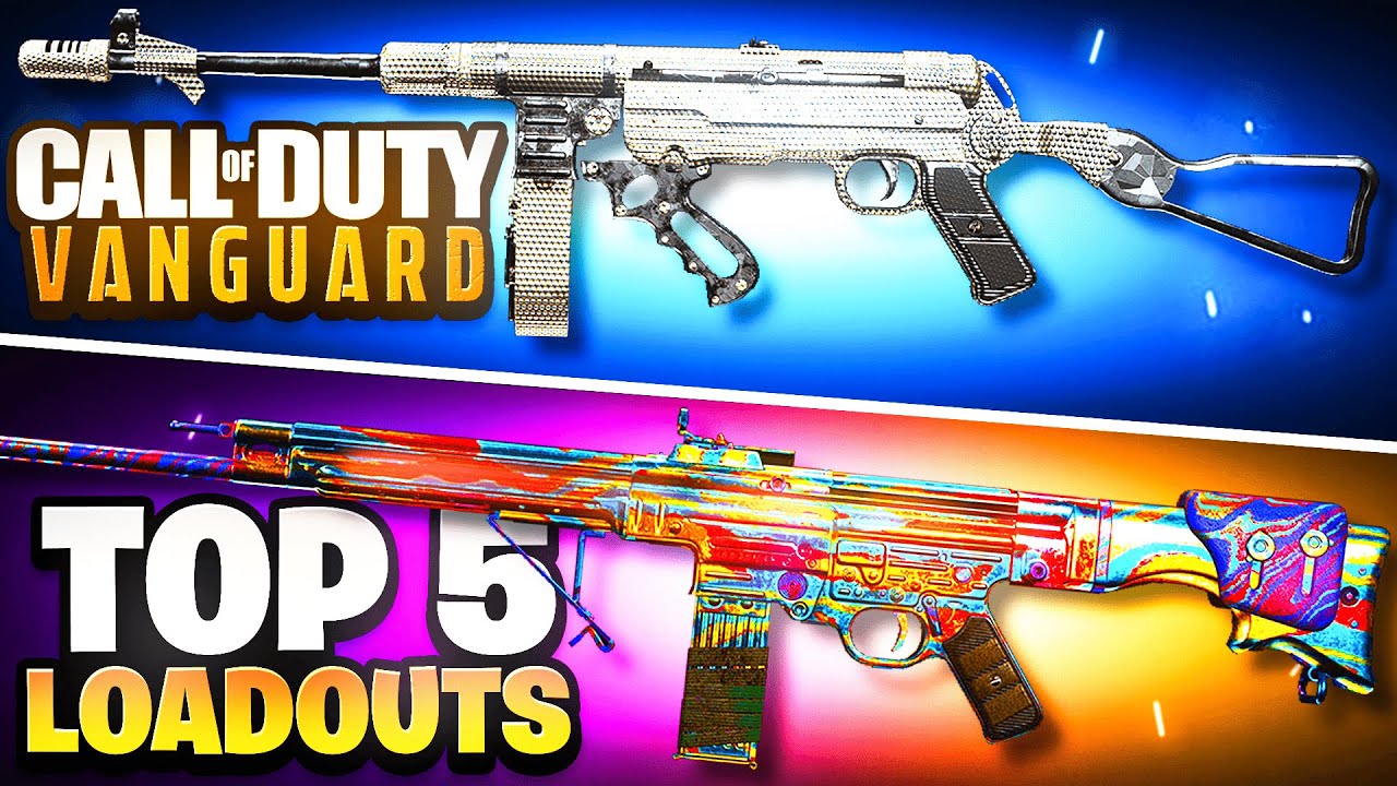 VANGUARD TOP 5 OVERPOWERED LOADOUTS..🤯 (COD Vanguard Best META Class ...