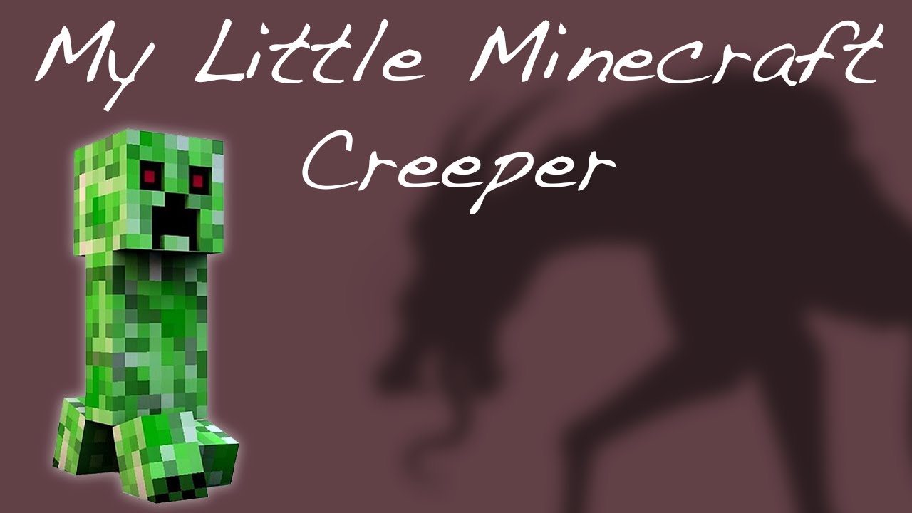 My Little Minecraft - Creeper - Speedpaint - YouTube