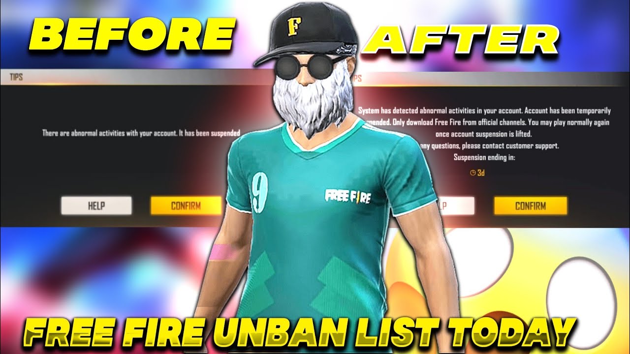 FREE FIRE NEW UPDATE 100% UNBAN HOGA | HOW TO UNBAN FREE FIRE ACCOUNT ...