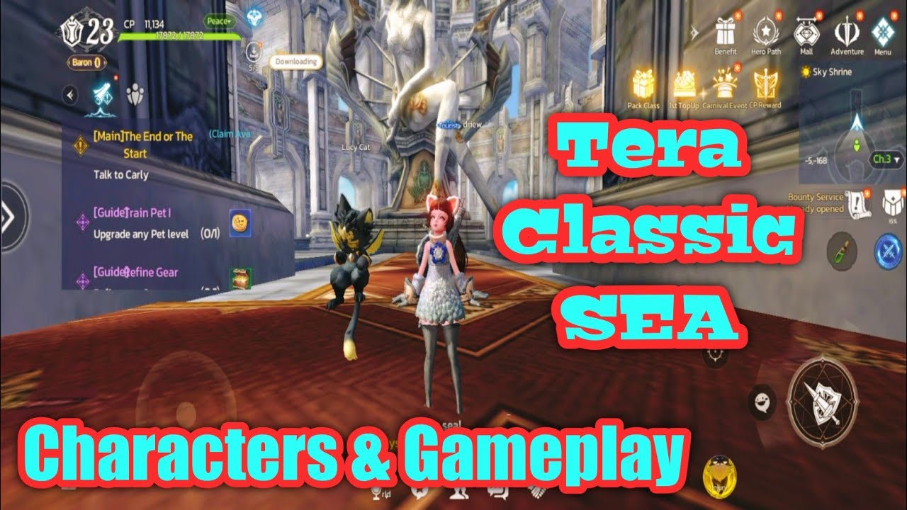 Tera Classic SEA | Characters & Gameplay Walkthrough | MMORPG - YouTube