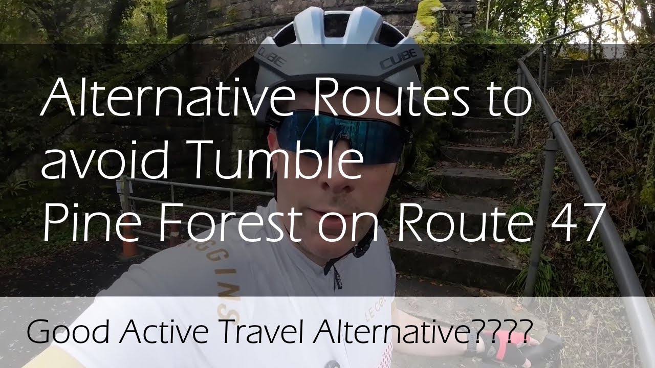 Alternative Routes to avoid Tumble Pine Forest on Route 47 - YouTube