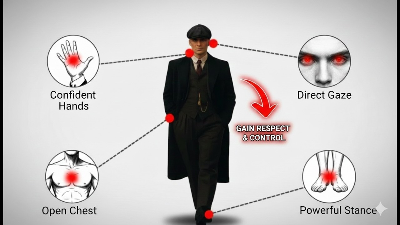 Full Body Language Guide for Men | Gain Extreme Confidence & Power ...