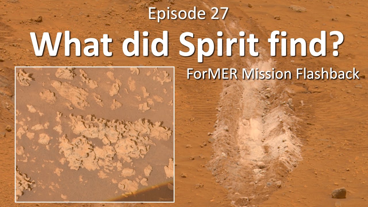 Spirit rover’s dead wheel made big discovery - YouTube