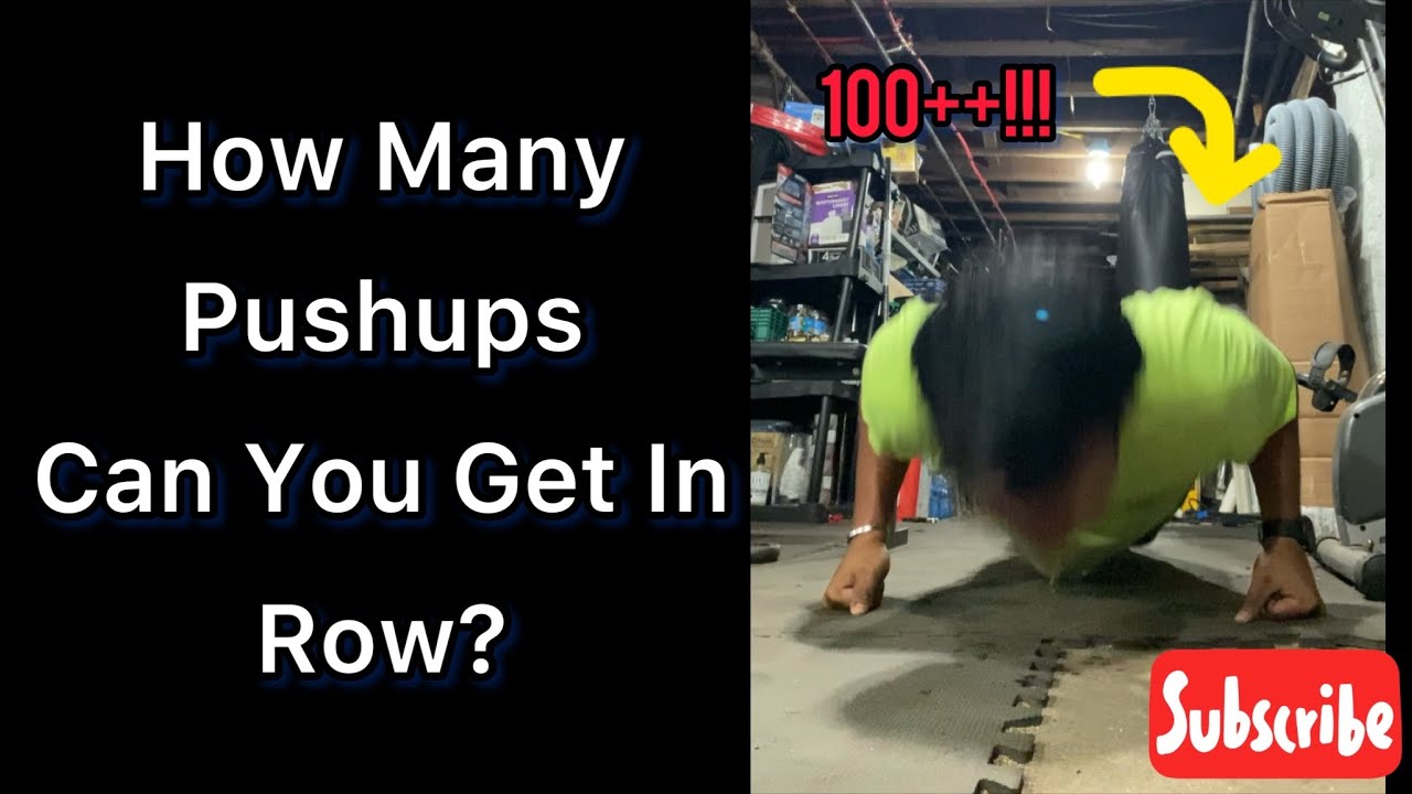 Max Push Up’s In A Row(100+) - YouTube