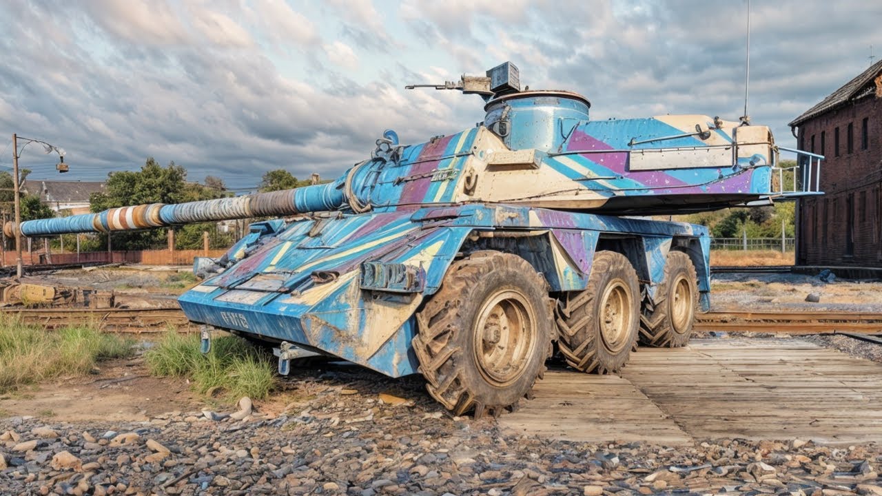 Concept No. 5 - Wheeled Hunter on Himmelsdorf - World of Tanks - YouTube