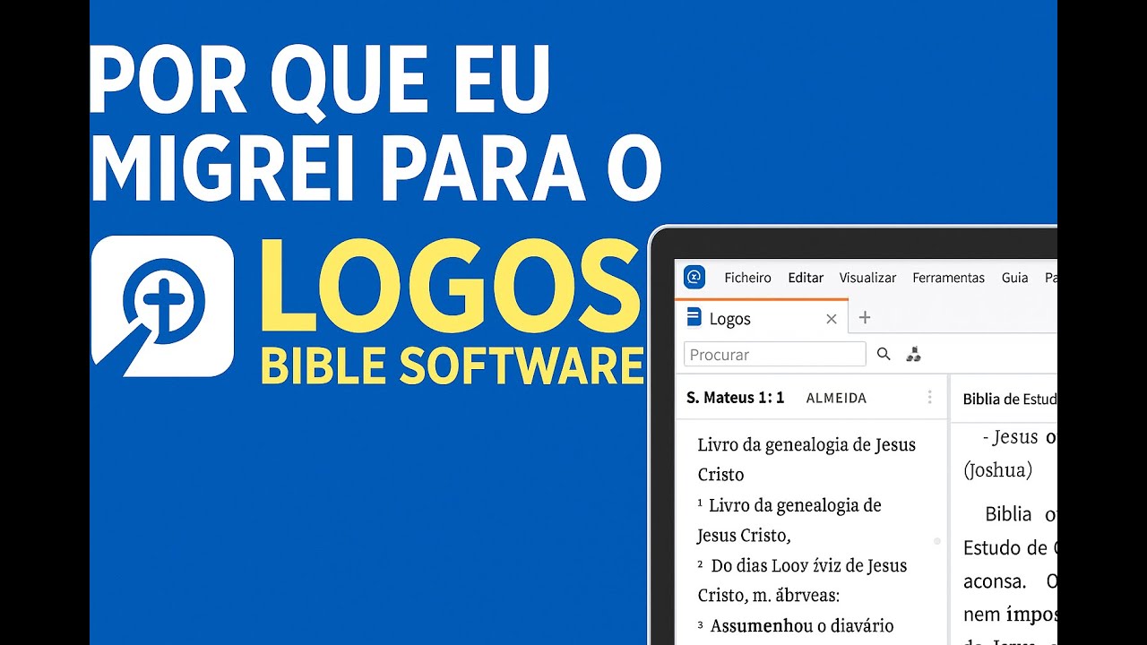 Vale a pena MIGRAR para o Software Bíblico Logos? - YouTube