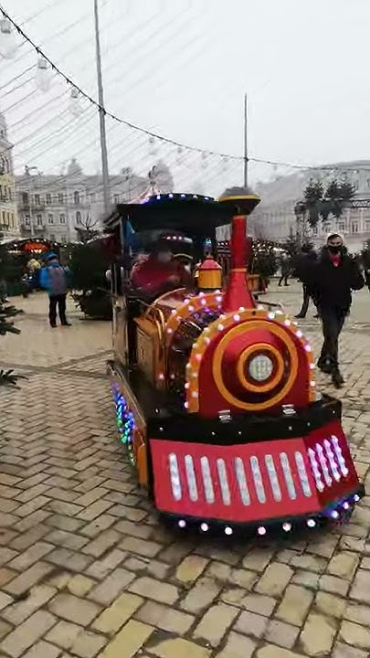 Паровоз. Детский паровозик. Новый год 2021. Празднование Нового года ...