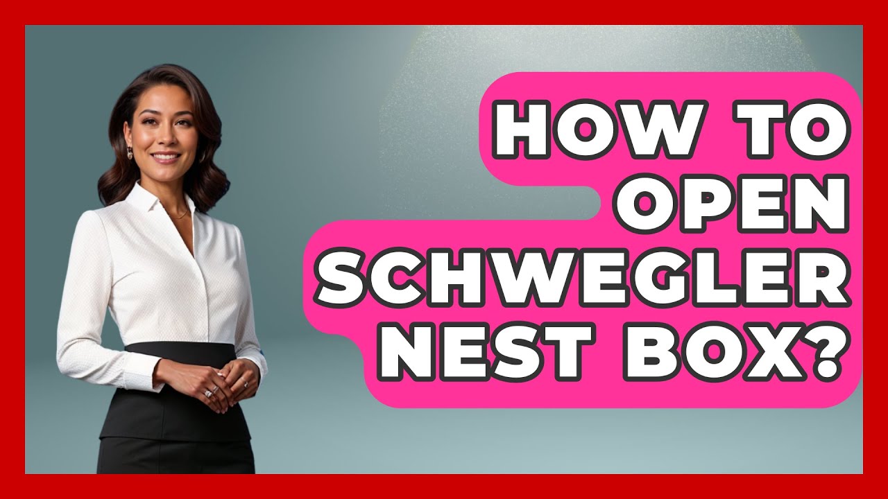 How To Open Schwegler Nest Box? - Bird Watching Diaries - YouTube