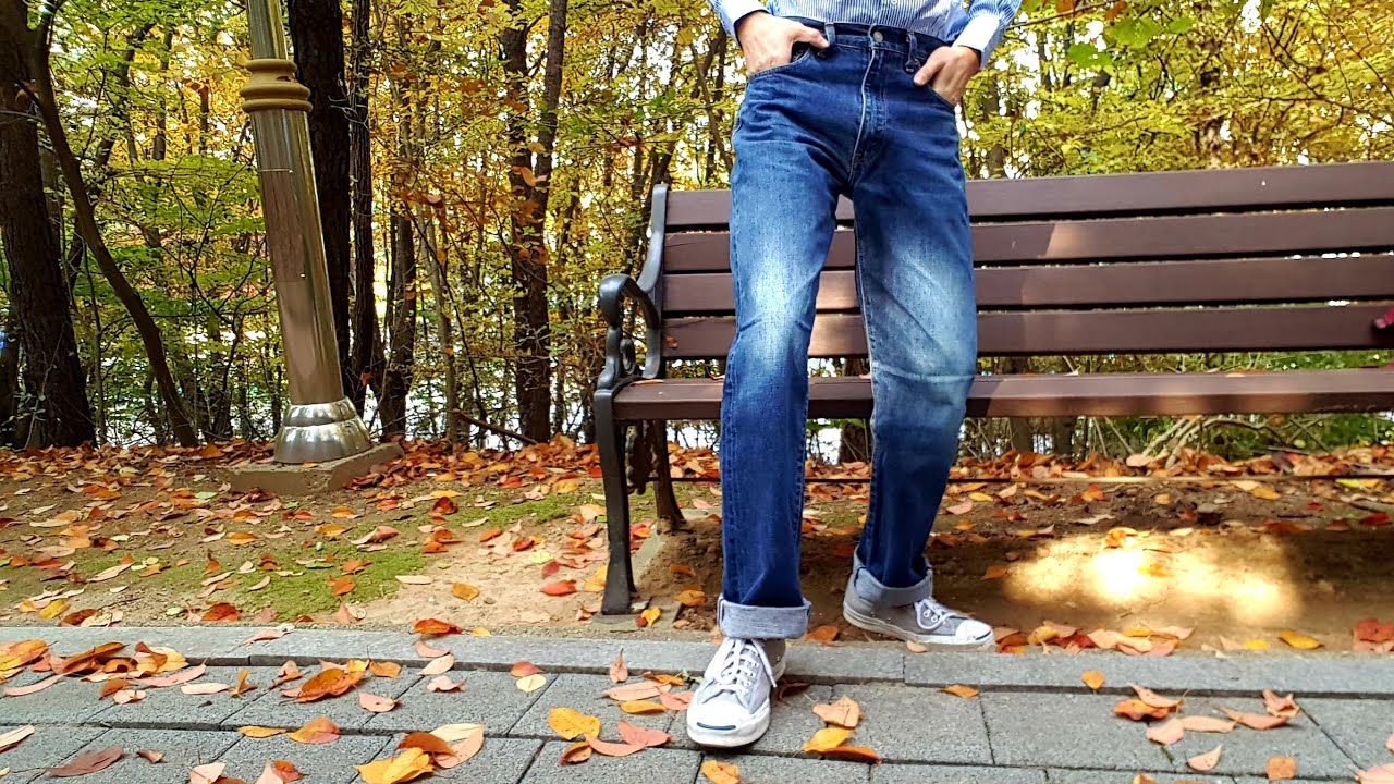 LEVI'S LVC 502 bench - YouTube