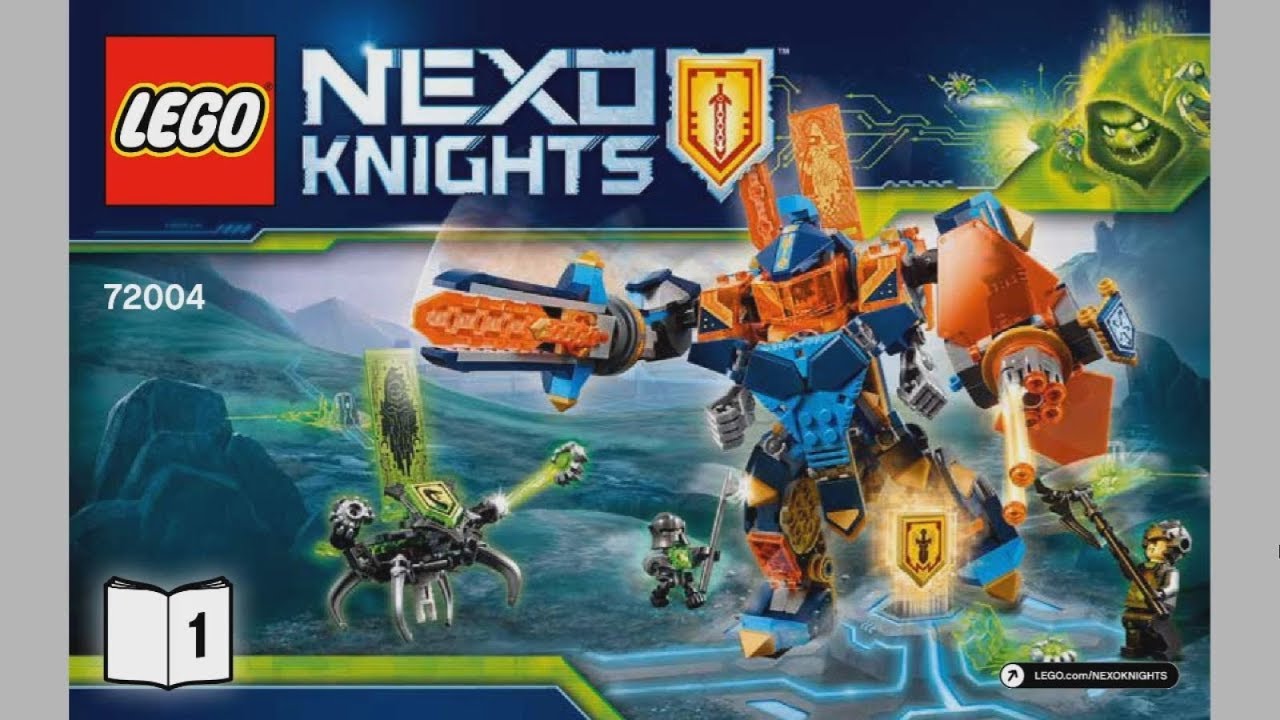 LEGO Nexo Knights 72004 Tech Wizard Showdown instruction - YouTube