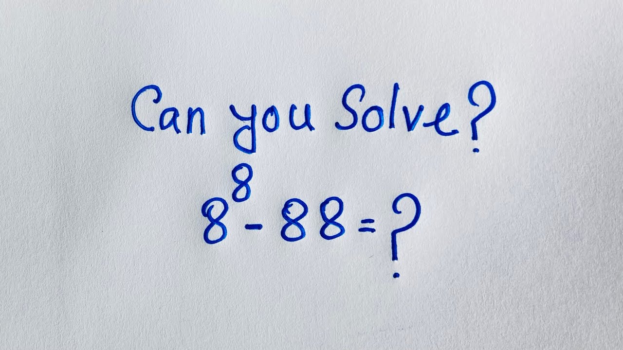Maths olympiad | Maths olympiad tricky questions | Maths problems ...